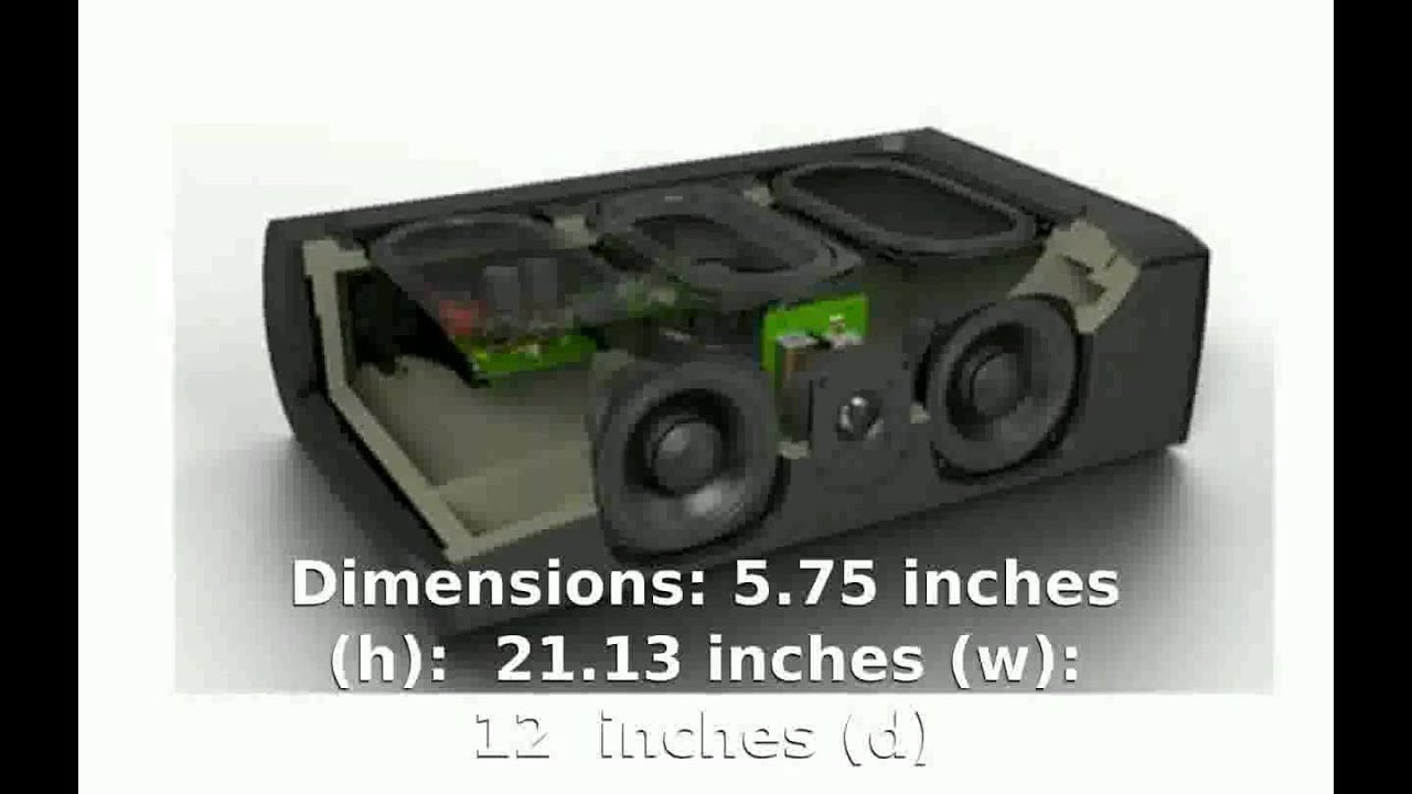 Definitive Technology CS-8060HD - Details & Specification - YouTube