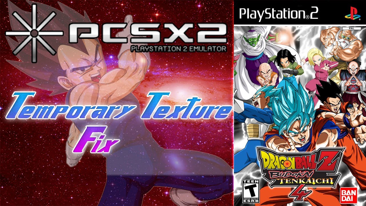 [Temporary Texture Fix] (PCSX2 v1.7.3661) Dragon Ball Z: Budokai Tenkaichi 4 (BETA XI English ...