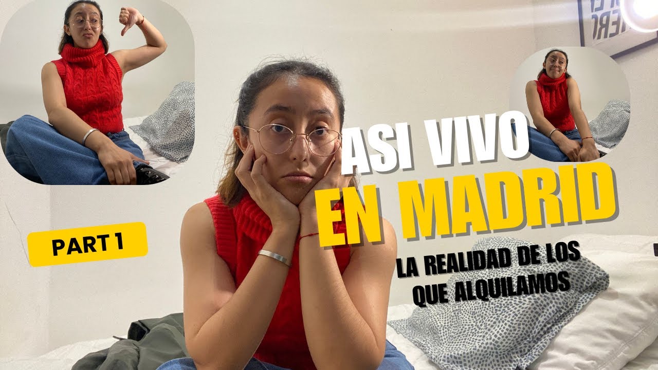 LA VERDAD DE VIVIR EN UNA HABITACION EN MADRID🇪🇸😰 #españa #alquiler # ...