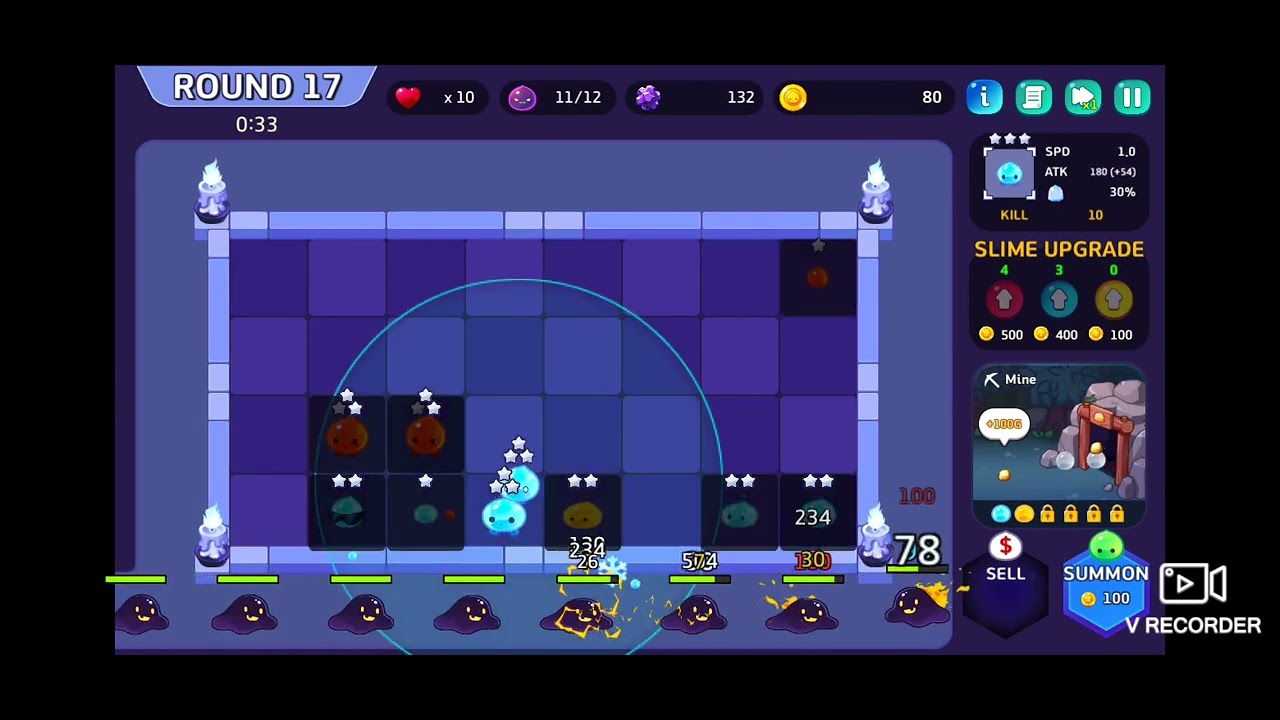 how to merge and upgrade slime | slime world - YouTube