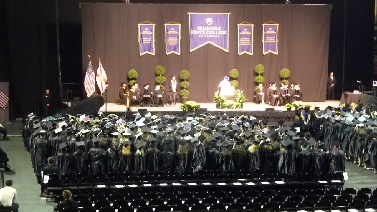 Seminole State College of Florida graduation - YouTube