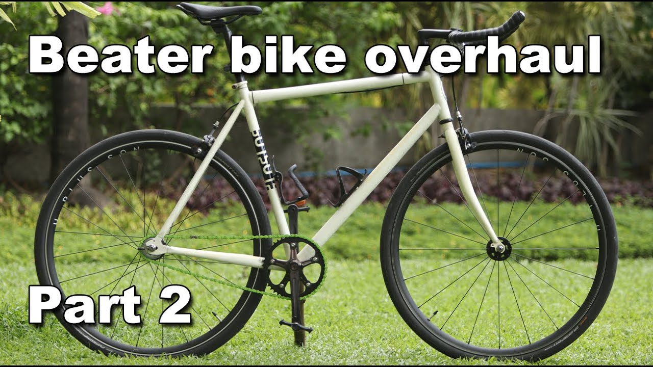 Single speed beater bike overhaul and restoration Part 2 (Vlog 06) - YouTube