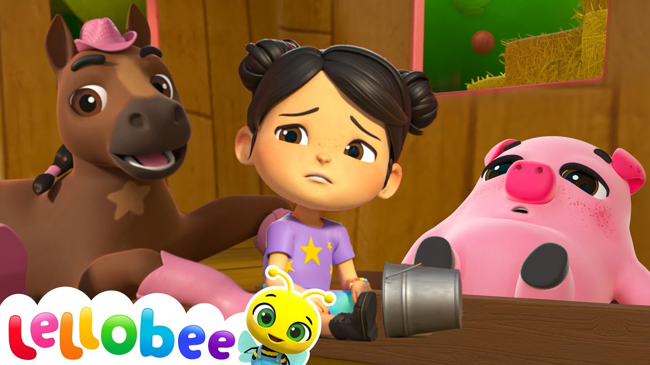 Boo Boo Song | Lellobee by CoComelon | Sing Along | Nursery Rhymes and ...