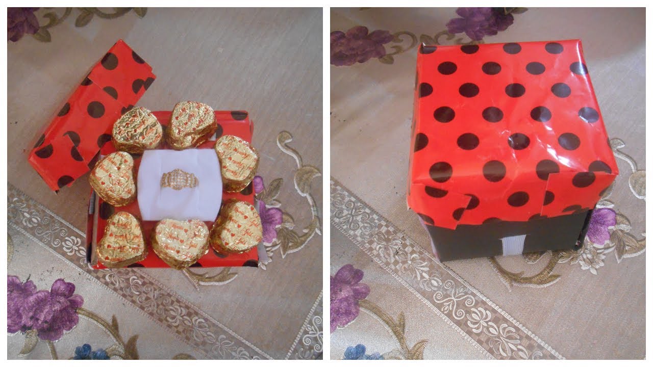 Jumping Gift Box Idea-Latest Chocolate Gift box-Surprise Box Idea-Gift ...