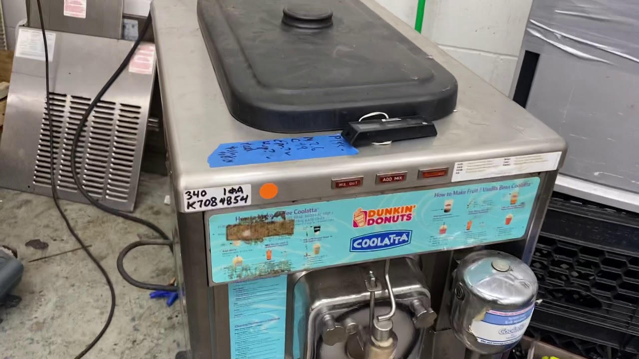 Taylor 340 K7084854 Single Phase Air Frozen Dessert Machine(www ...