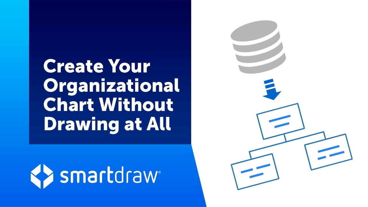 Create Your Organizational Chart Without Drawing at All - YouTube