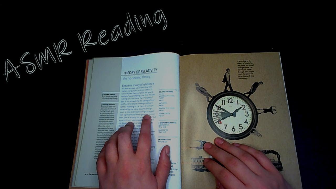️ ASMR ~ Reading Theory of Relativity Intro - YouTube