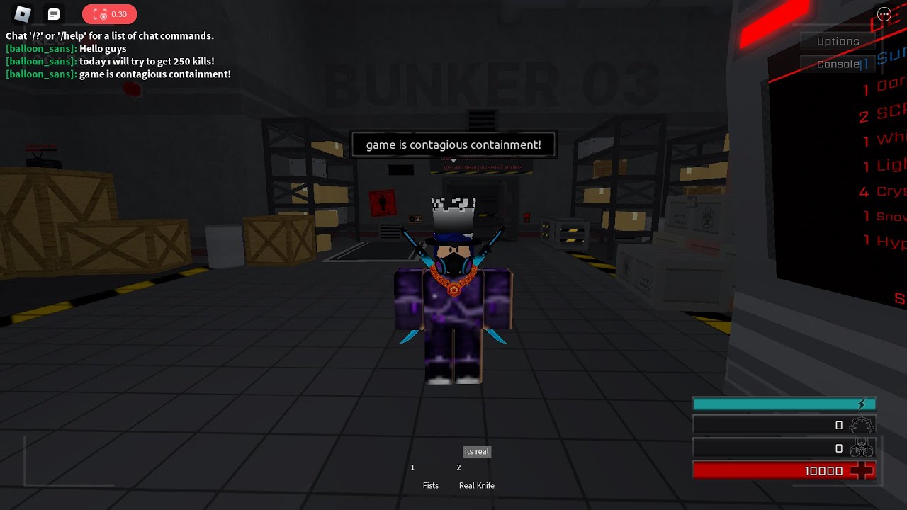 trying to get 250 kills in contagious containment! - YouTube