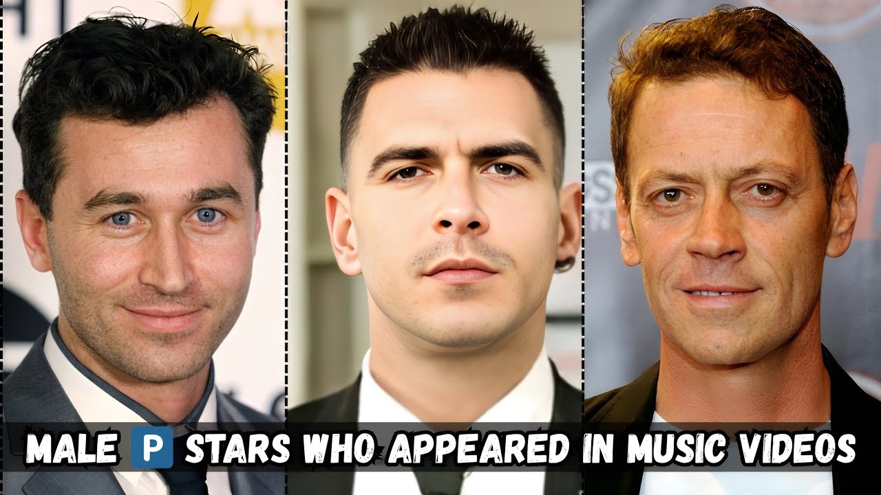 Male 🅿️ Actors Who Appeared in Music Videos - YouTube