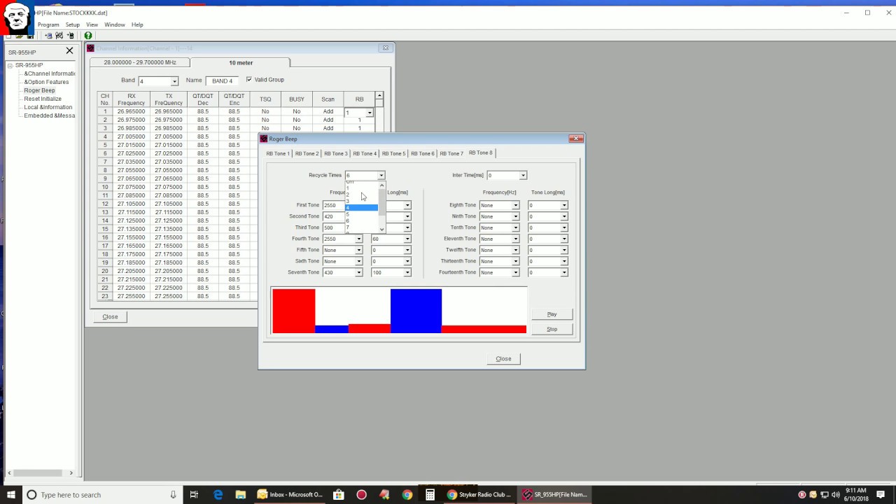 make roger beep on stryker 955hp software - YouTube