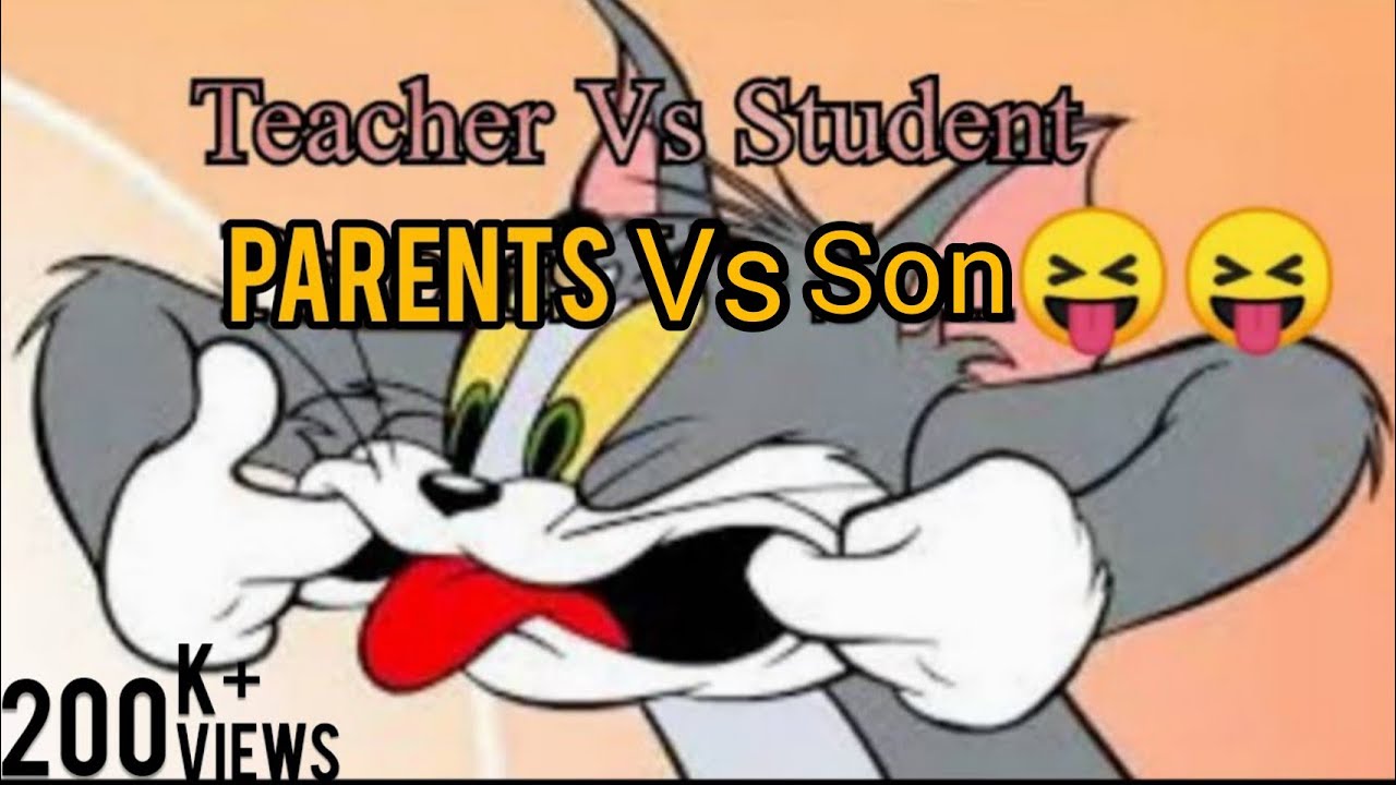 Teacher Vs Student | Parents Vs Son| Tom and Jerry funniest memes 😝😝😝 ...