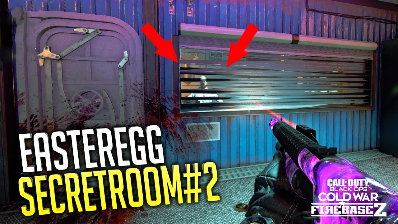 Firebase Z Glitches | Inside Easter Egg Room #2 'Doctor Peck' (Cold War ...