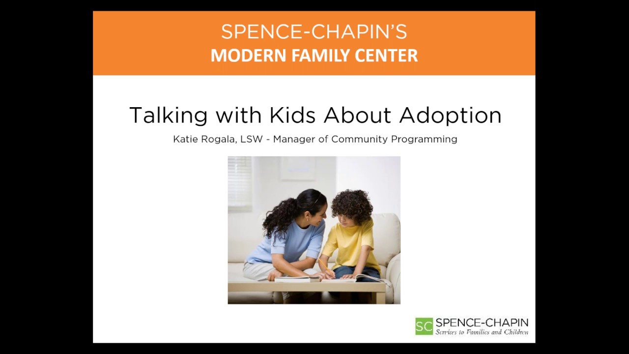Talking to Your Children About Adoption - YouTube
