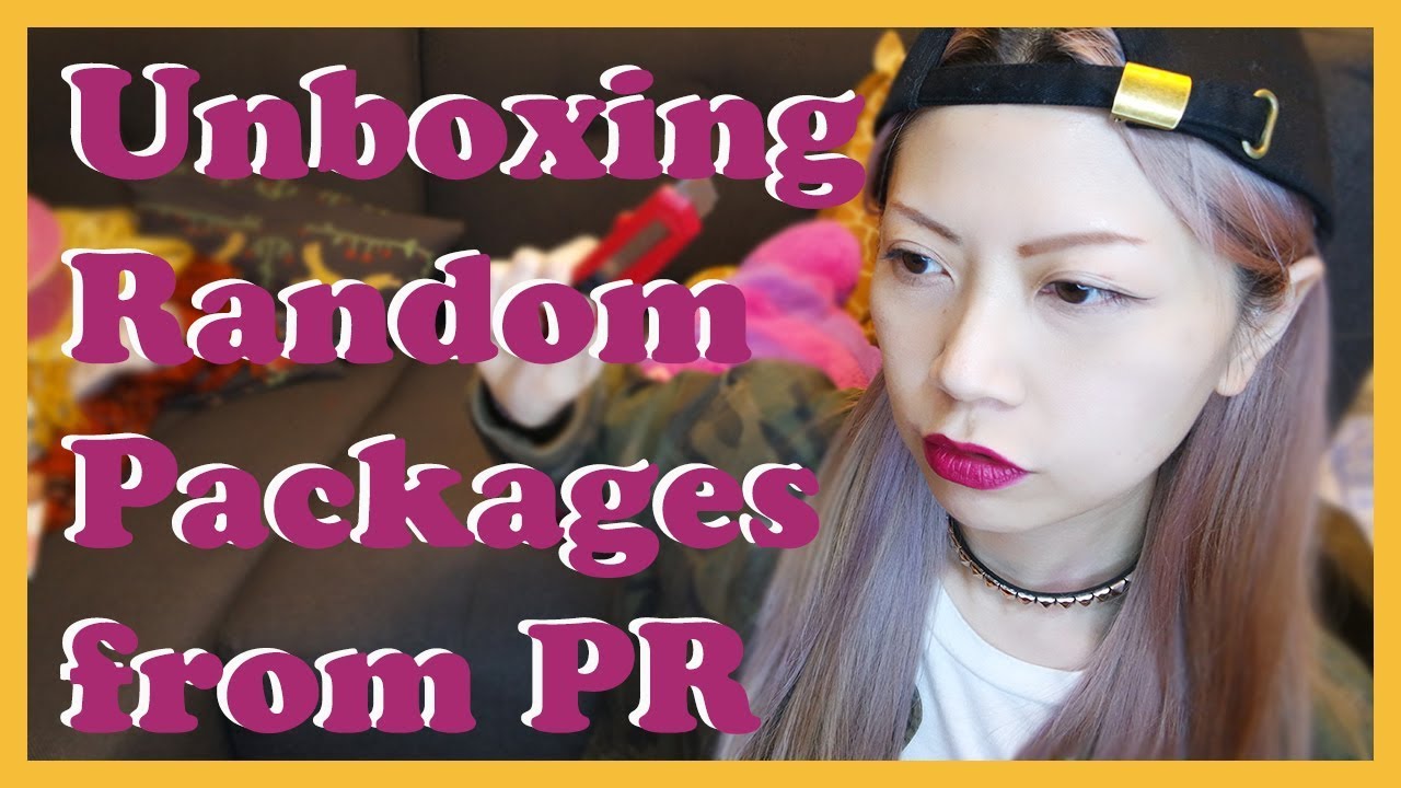 EKEE Unboxing Random Packages from PR//伊維特 - YouTube