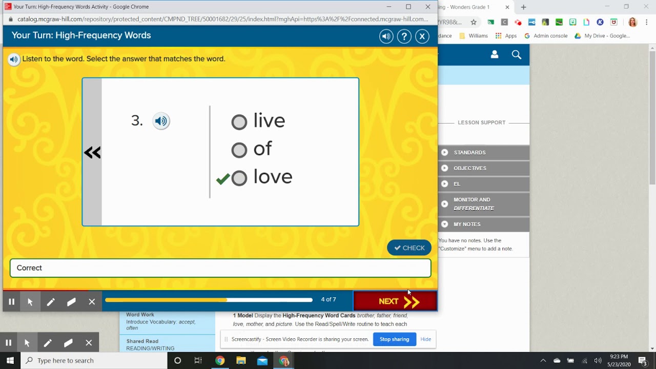 Unit 6.2 High Frequency Words say spell - YouTube