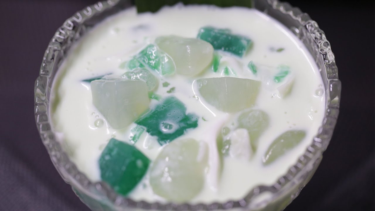 Dessert Bliss: Creating Heavenly Buko Pandan Delicacies at Home - YouTube