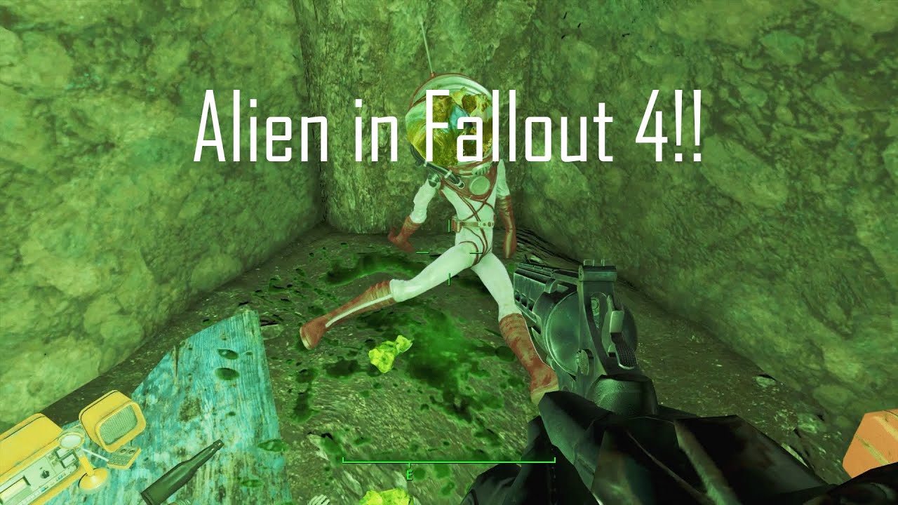 Finding the Alien in Fallout 4!! - YouTube
