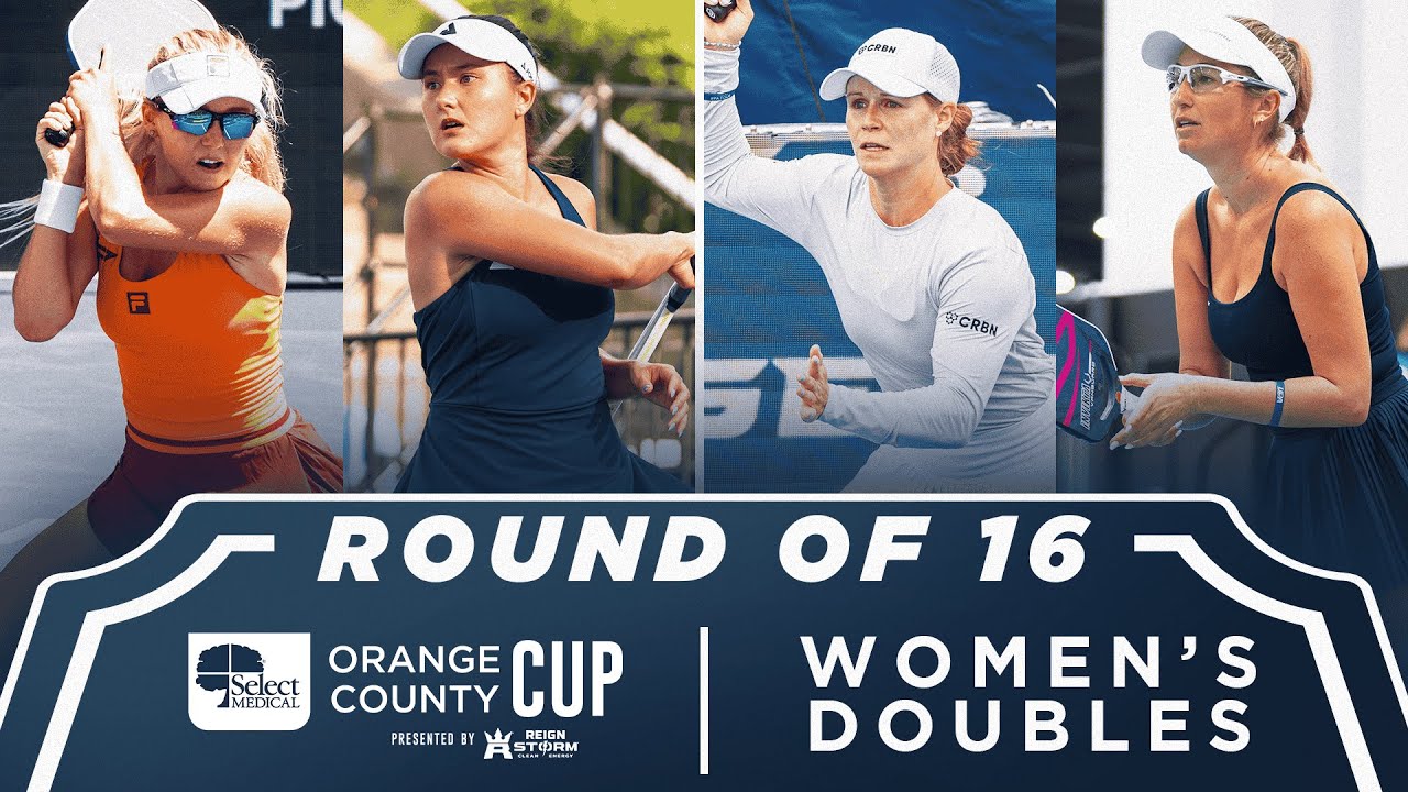 Waters/Bright v David/Stratman at the Select Medical Orange County Cup ...