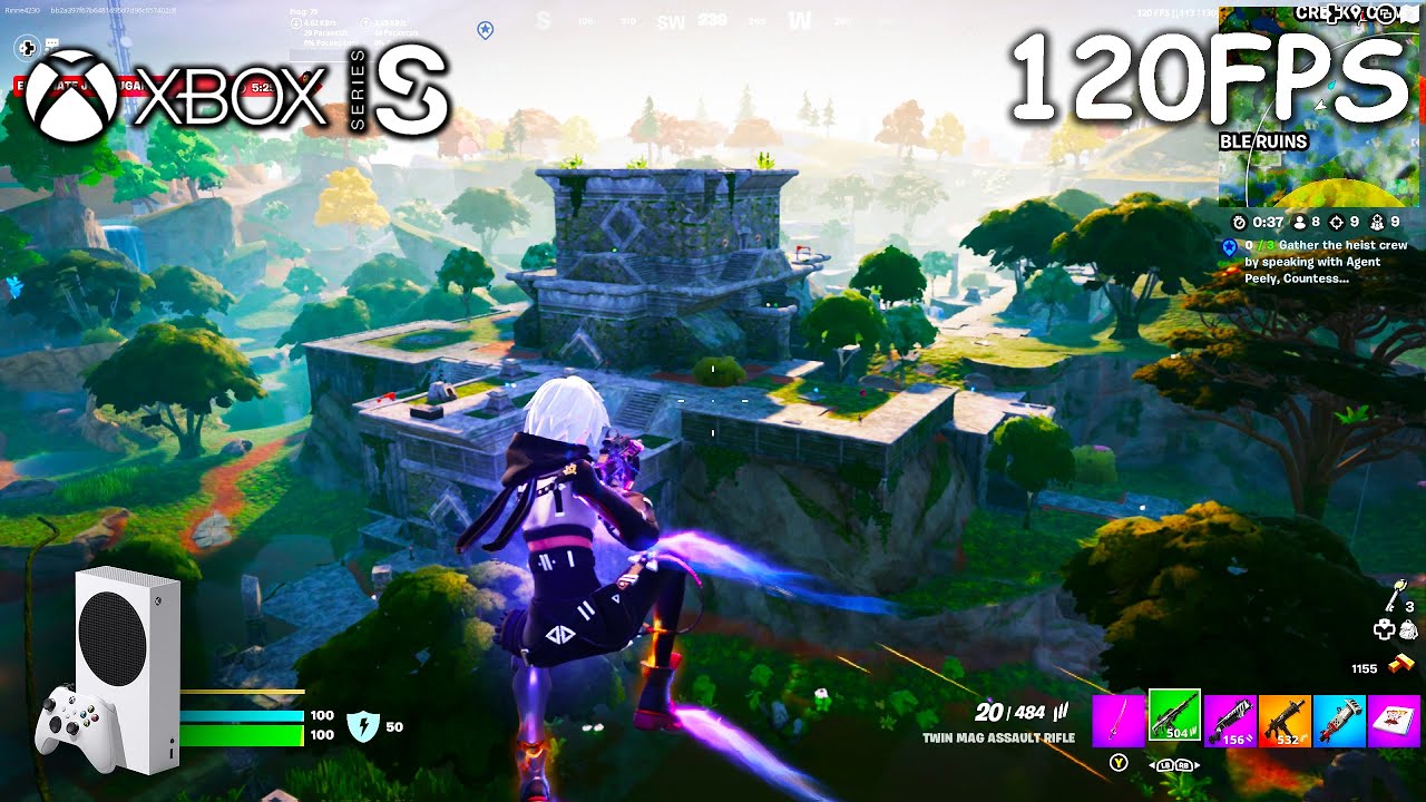 Fortnite Zero Build - Chapter 4 Season 4 Xbox Series S 1080p 120FPS ...