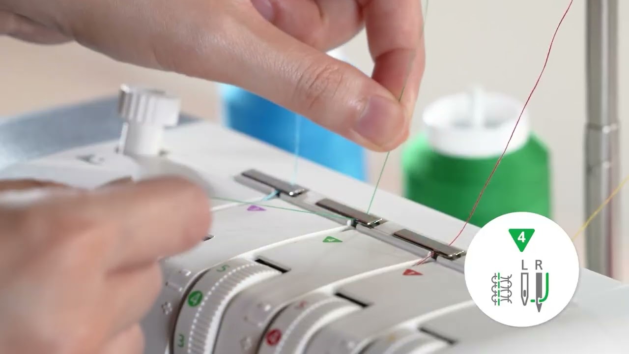 NECCHI Creator Series C12 Tutorial-Needle Threading - YouTube