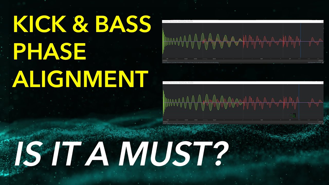 Psytrance Kick & Bass Phase Alignment - Is It a MUST? - YouTube