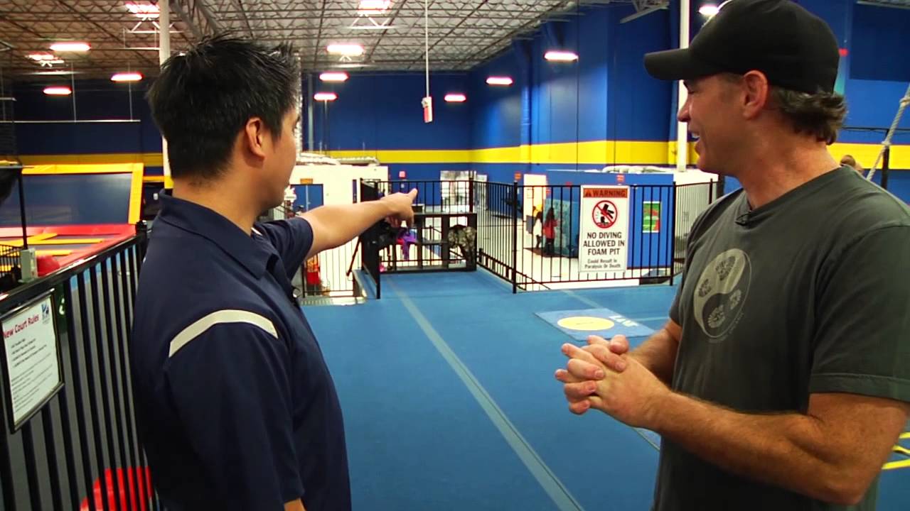 Sky High Sports Trampoline Park - Mira Loma, California - YouTube