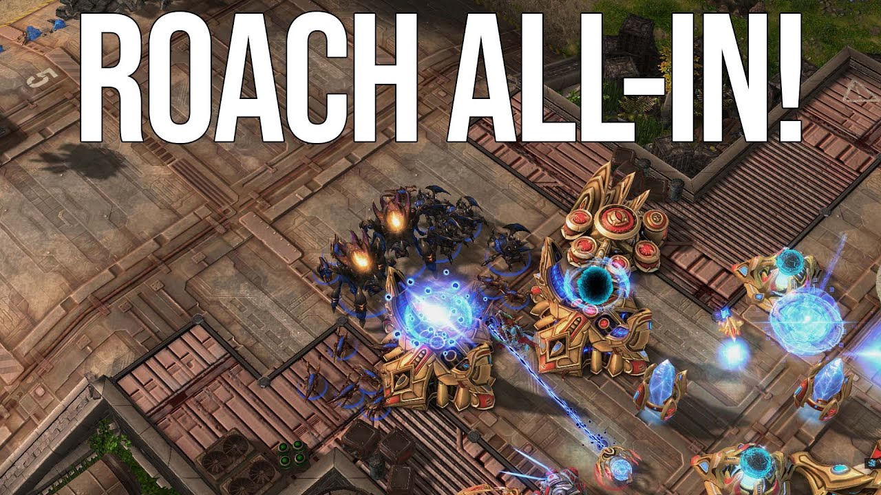 Protoss INSANE Builds And Rogue's ROACH All-in | Rogue (Z) vs herO (P ...