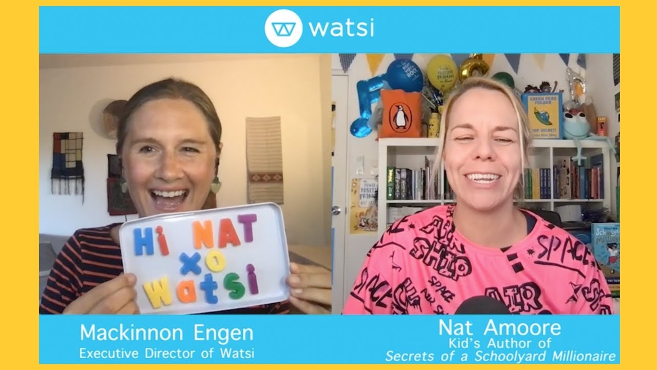 In conversation with kid's author-extraordinaire, Nat Amoore - YouTube