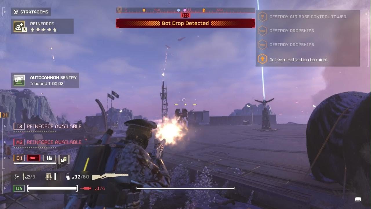 HELLDIVERS 2 glitchy asf - YouTube