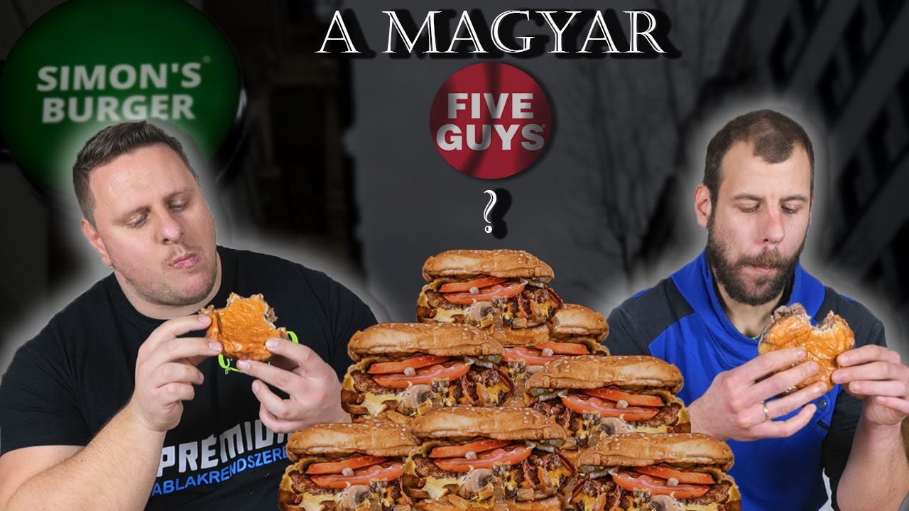 Befaltuk az összes burgert a Simon Burger-nél🍔#burger #nempromo - YouTube