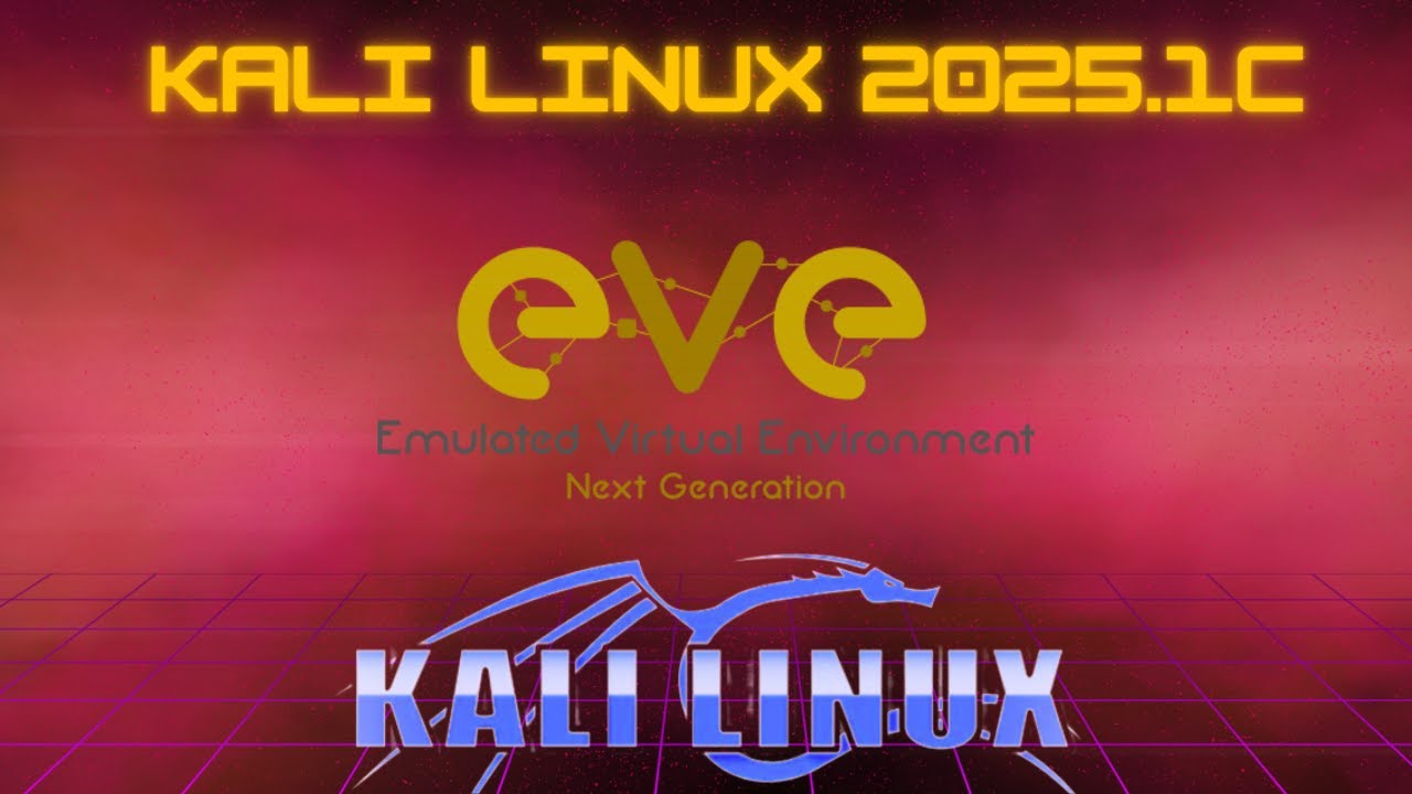 How to Install Kali Linux 2025 in EVE-NG - YouTube