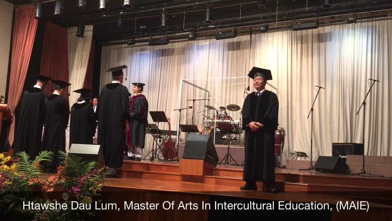 Htawshe Dau Lum, Graduation, 1st Dec 2014 #Kachinlifestories #kachin # ...
