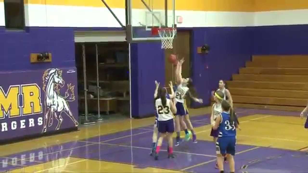 BMR | Girls JV Basketball vs. Hopedale 1/12/15 - YouTube
