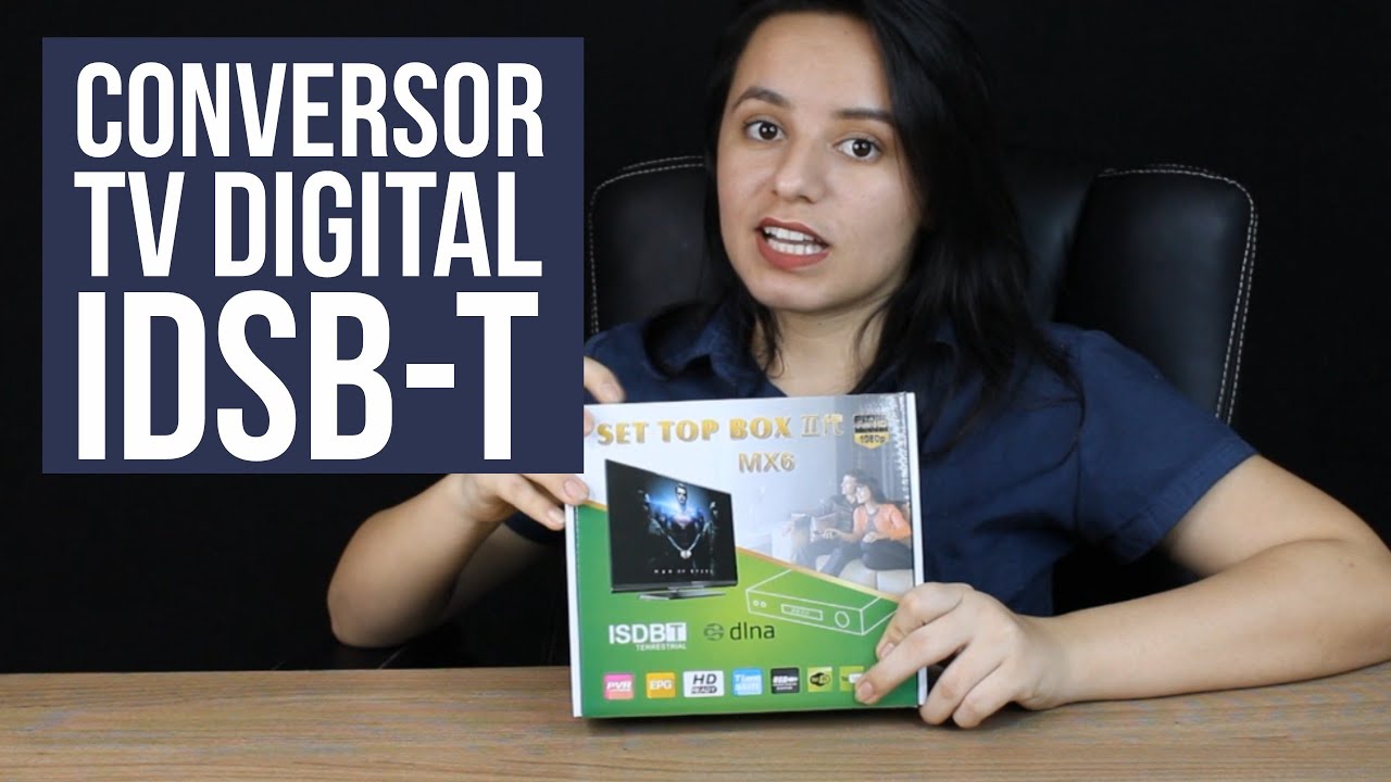 Conversor Tv Sinal Digital ISDB-T Set Top Box Full HD HDMI - YouTube