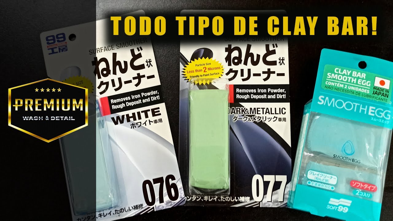 Clay Bar Soft99 Todo o Tipo De Pasta Abrasiva - Produto Automotivo ...