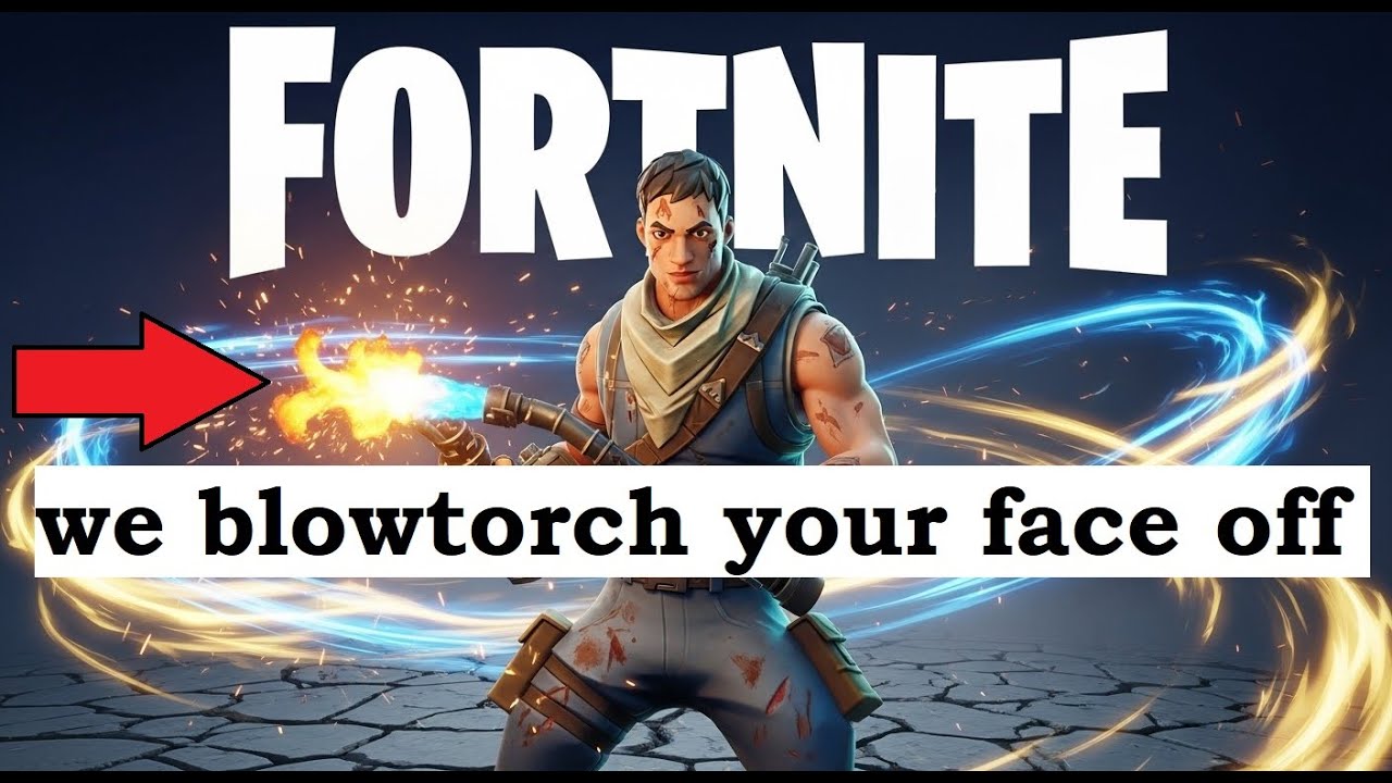🔥 Blowtorch Face Meltdown! 😱 Fortnite Madness - YouTube
