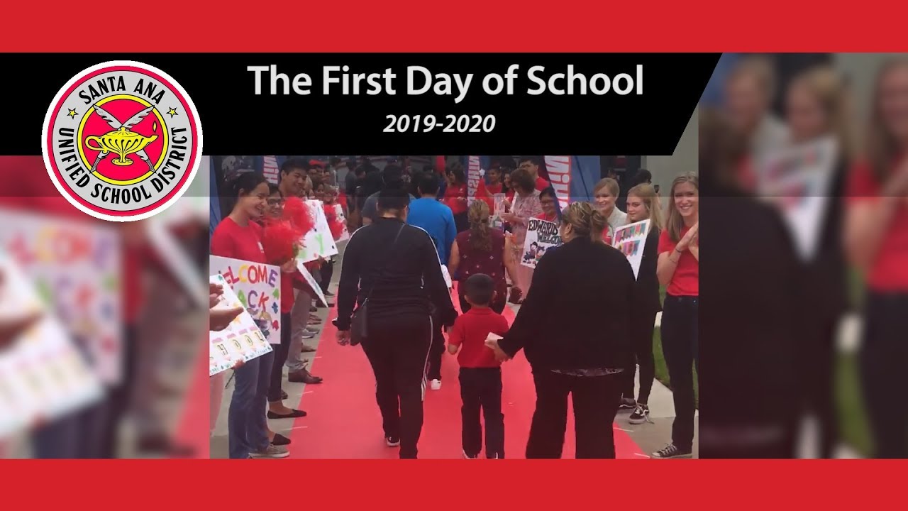 2019-2020 First Day of School - YouTube