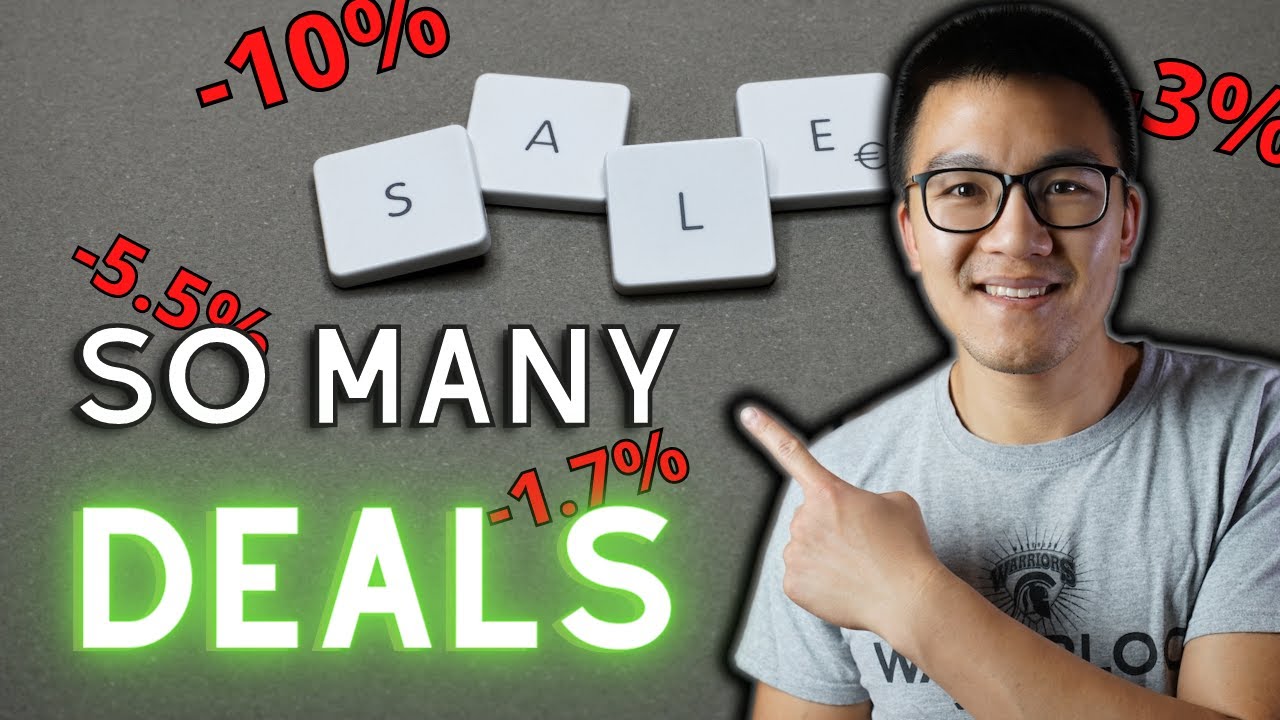 Stocks Are Going On Sale - 10+ Stocks On My Shopping List! - YouTube
