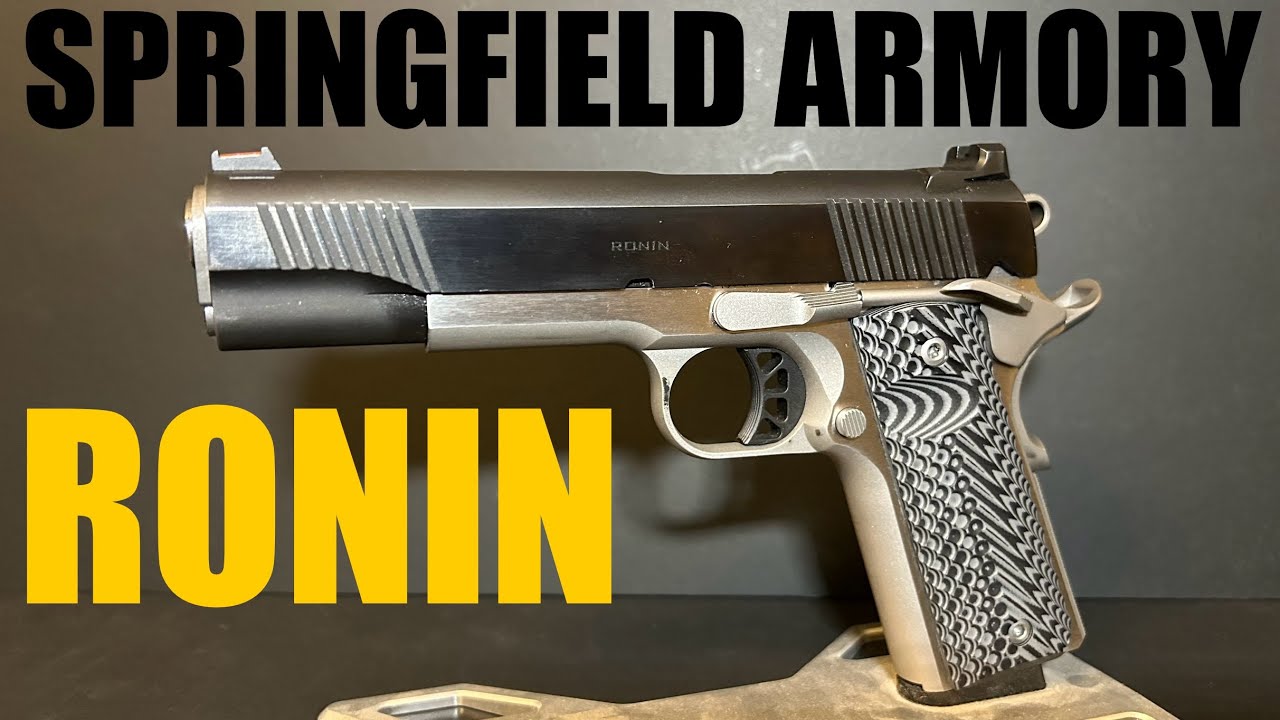 Springfield Ronin - 9mm 1911 - YouTube