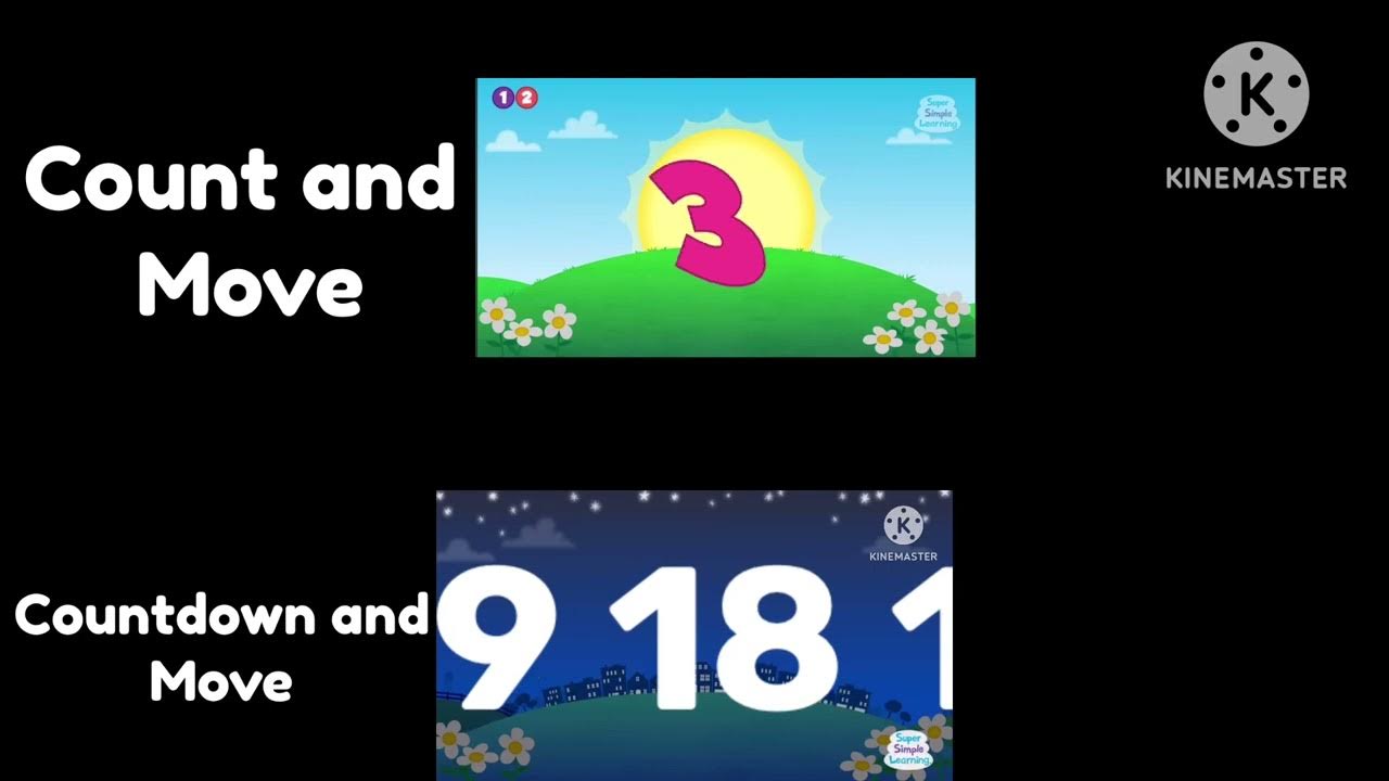 Count and move / Countdown and move - YouTube
