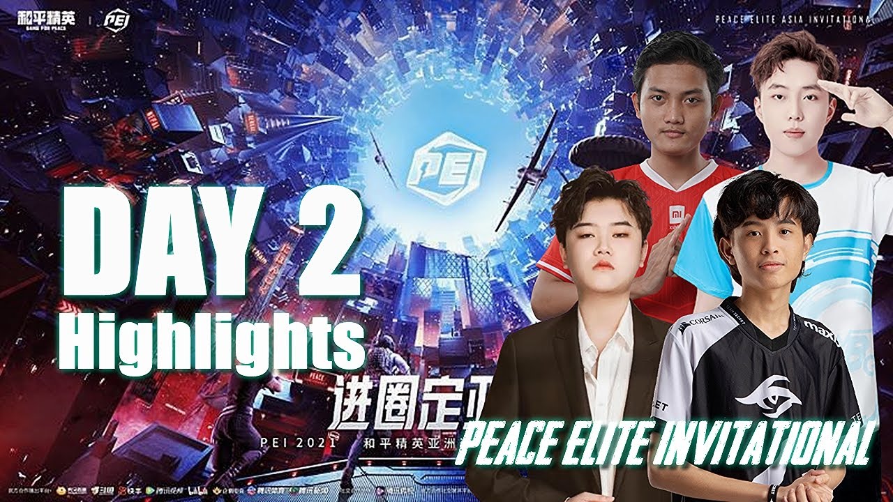 [Day 2] Peace Elite Asia Invitational highlights - YouTube