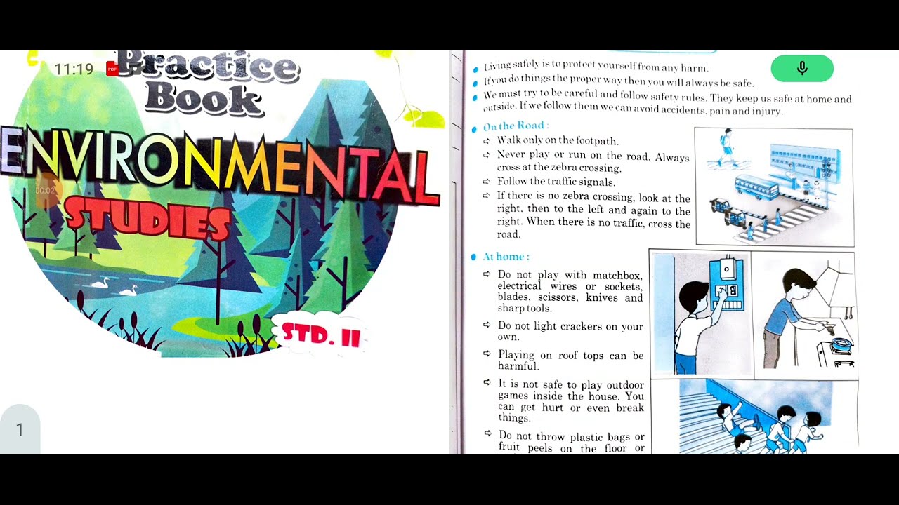 STD 2 EVS chapter 6 Safety Rules Questions and Answers Maharashtra ...