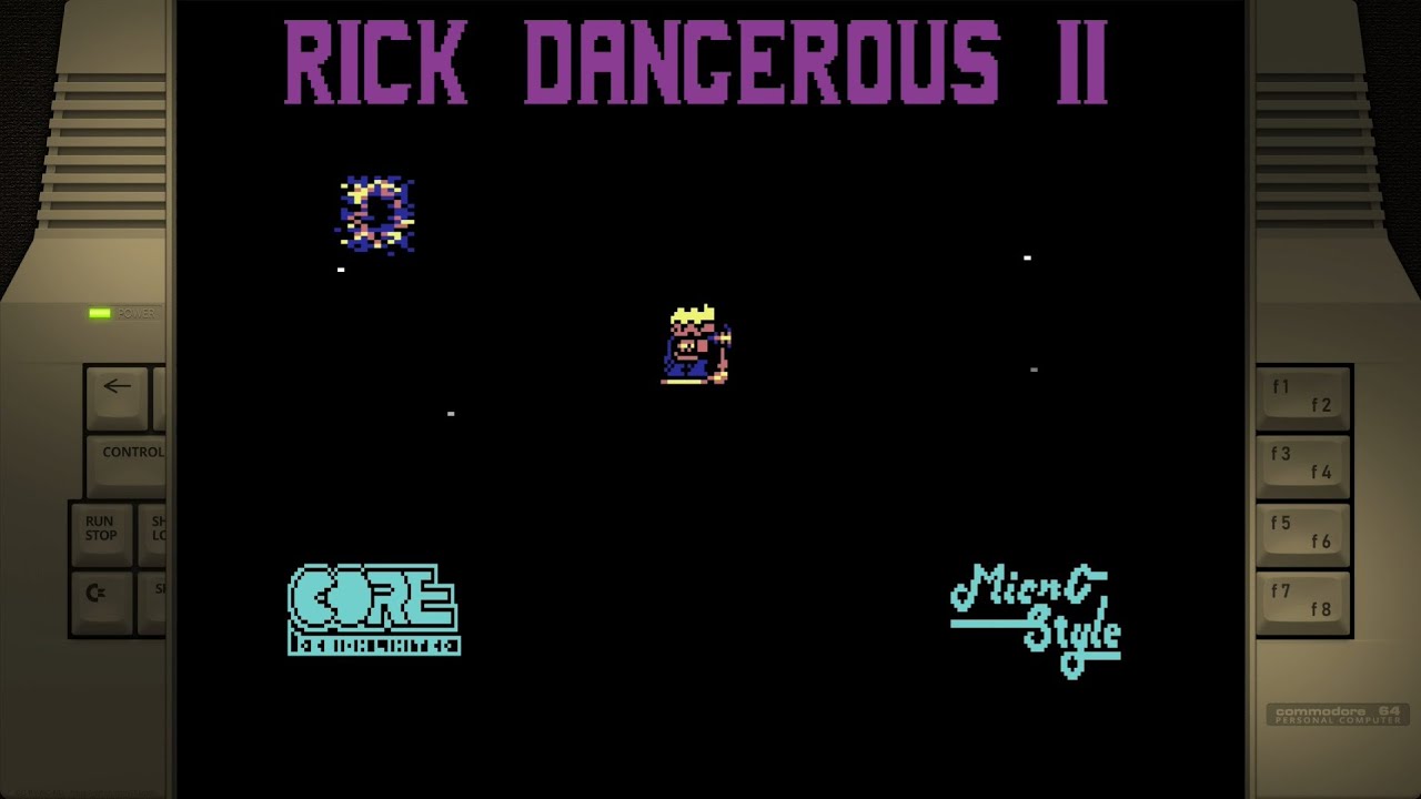 Rick Dangerous 2 #full | Core Design | 1990 | #retro | POV: Żółw - YouTube