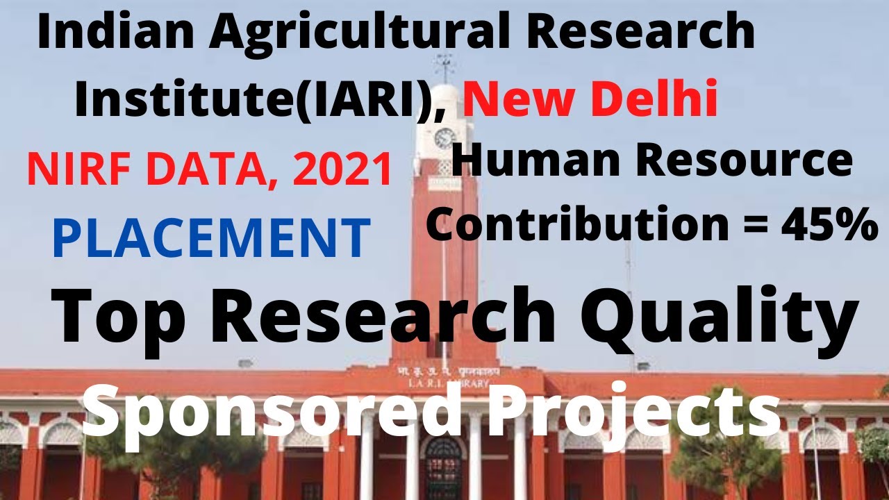 IARI Delhi PLACEMENT || IARI Delhi bsc agriculture || iari delhi new ...