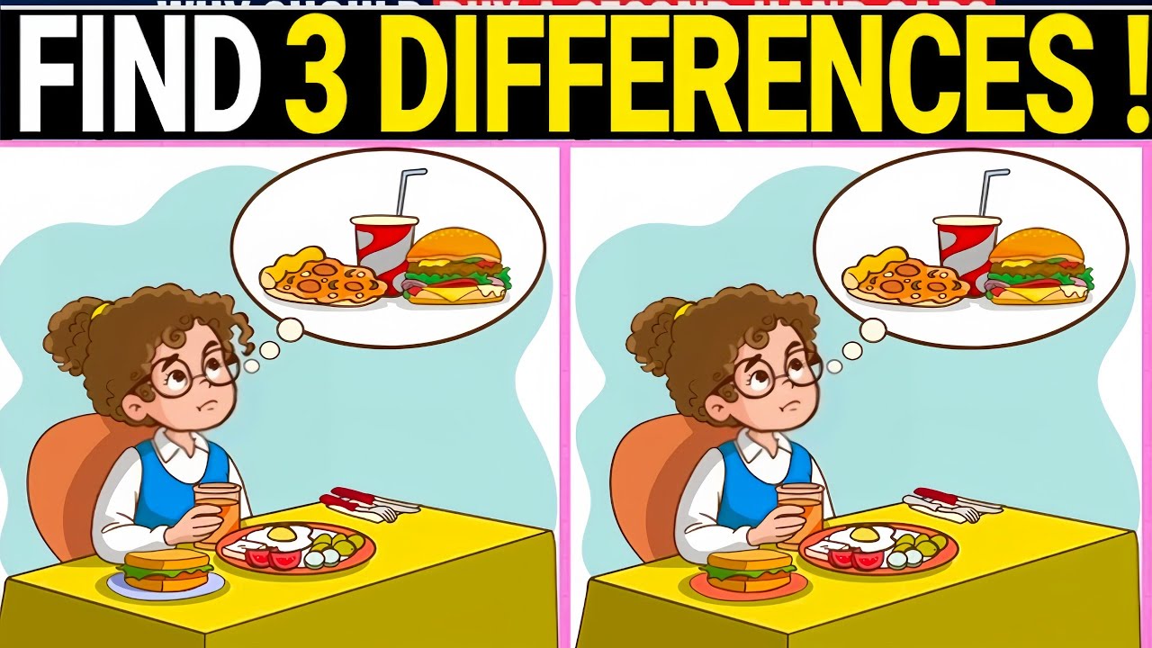 Ultimate Spot the Difference Challenge! 🔍 Can You Find Them All? #0001 ...