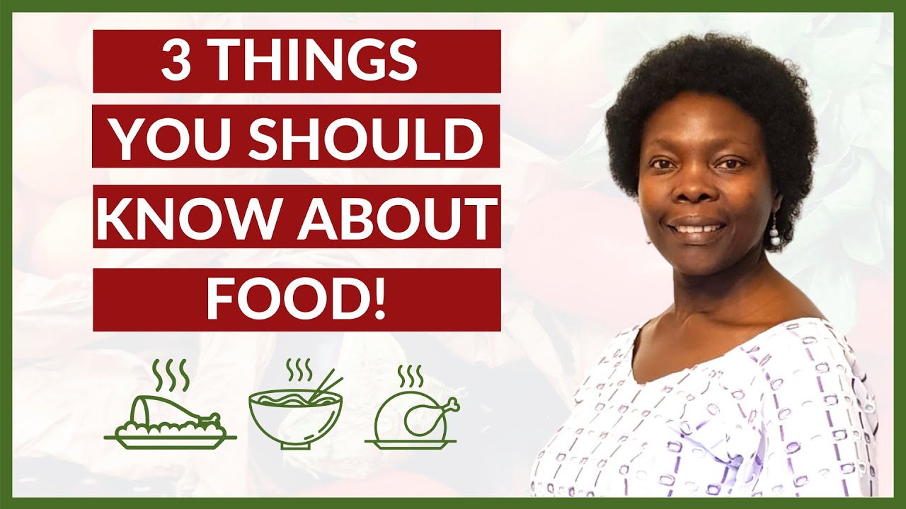 3 things you should know about FOOD - YouTube