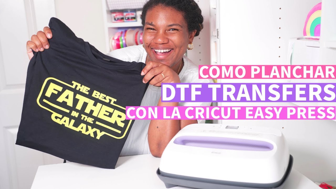 Cómo Planchar DTF con Cricut Easy Press - YouTube