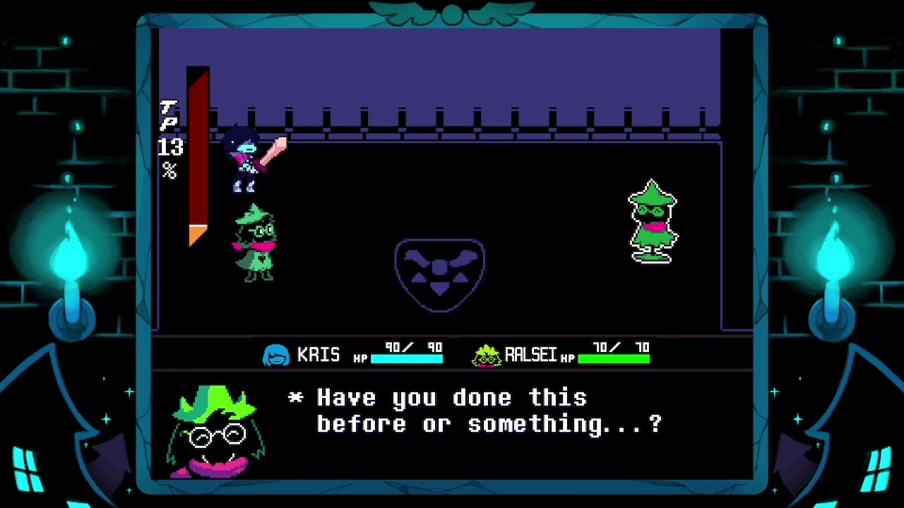 Deltarune Chapter 1 - What if you keep attacking the dummy during ...