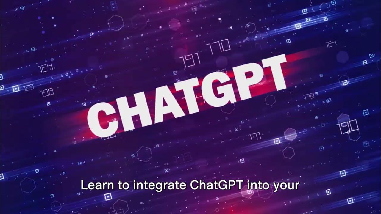 ChatGPT Tutorial - YouTube