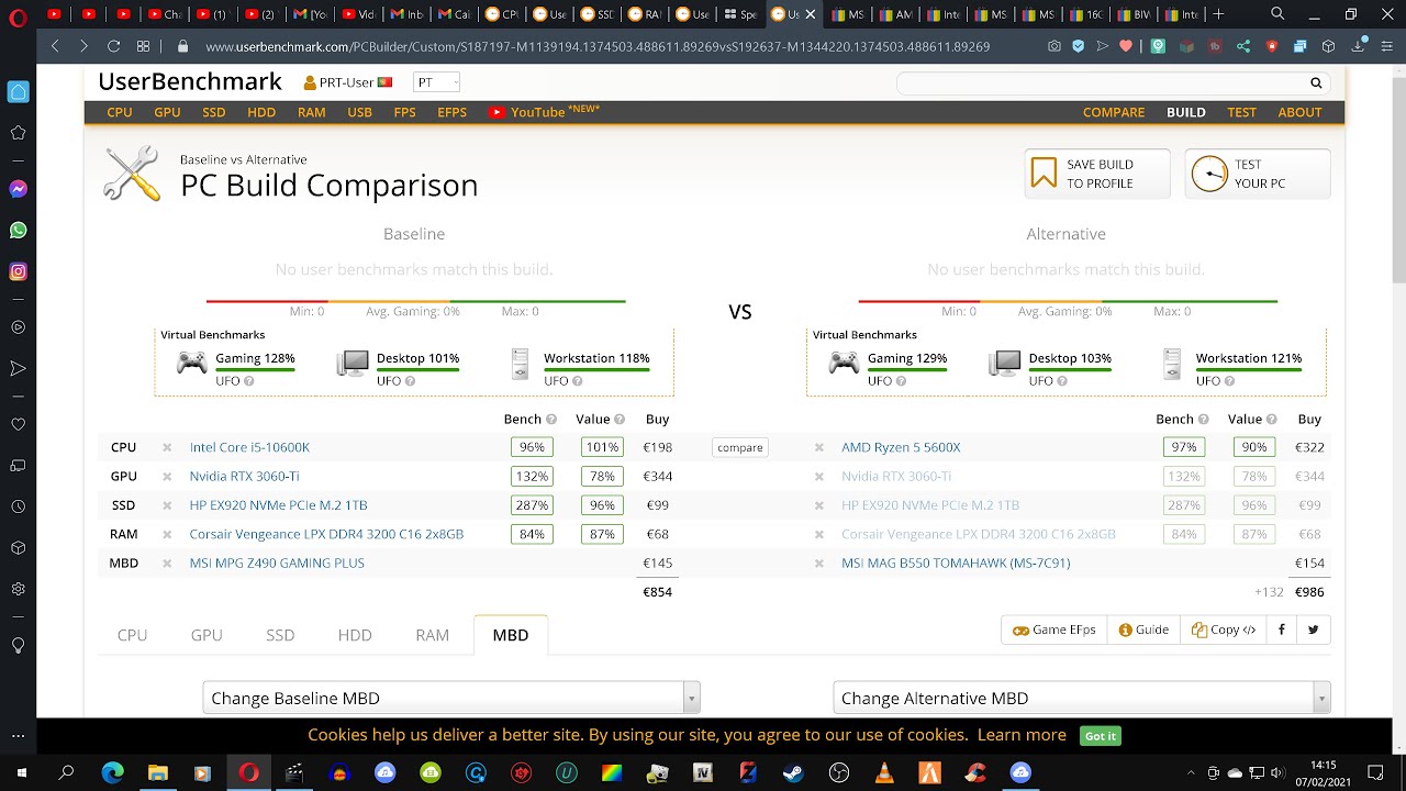 how to Build best cheap pc intel and nvidia vs amd cpu and nvidia gpu ...